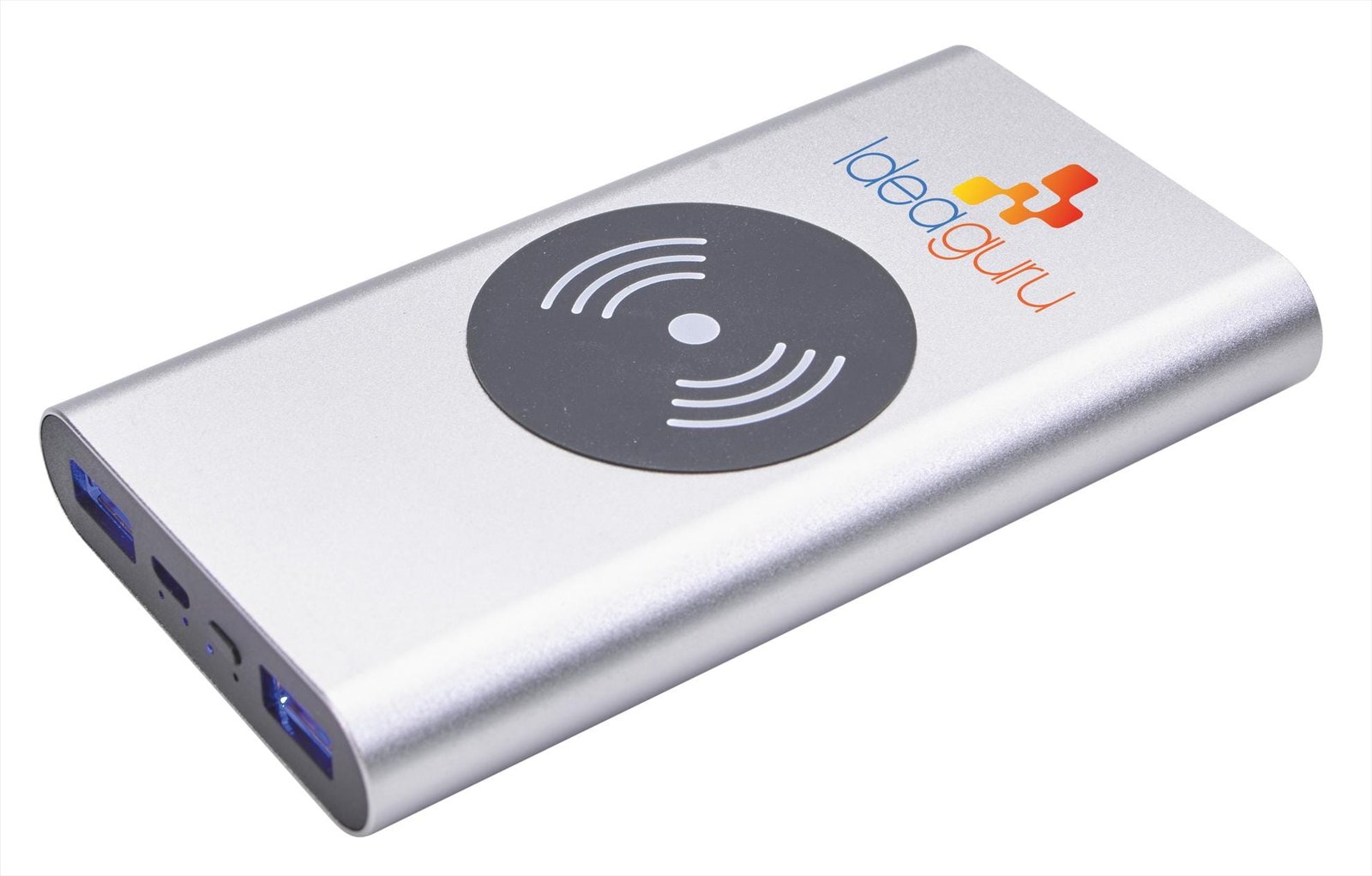 Custom Good Value™ Aluminum HD Wireless Power Bank 10,000 mAh with Logo ...