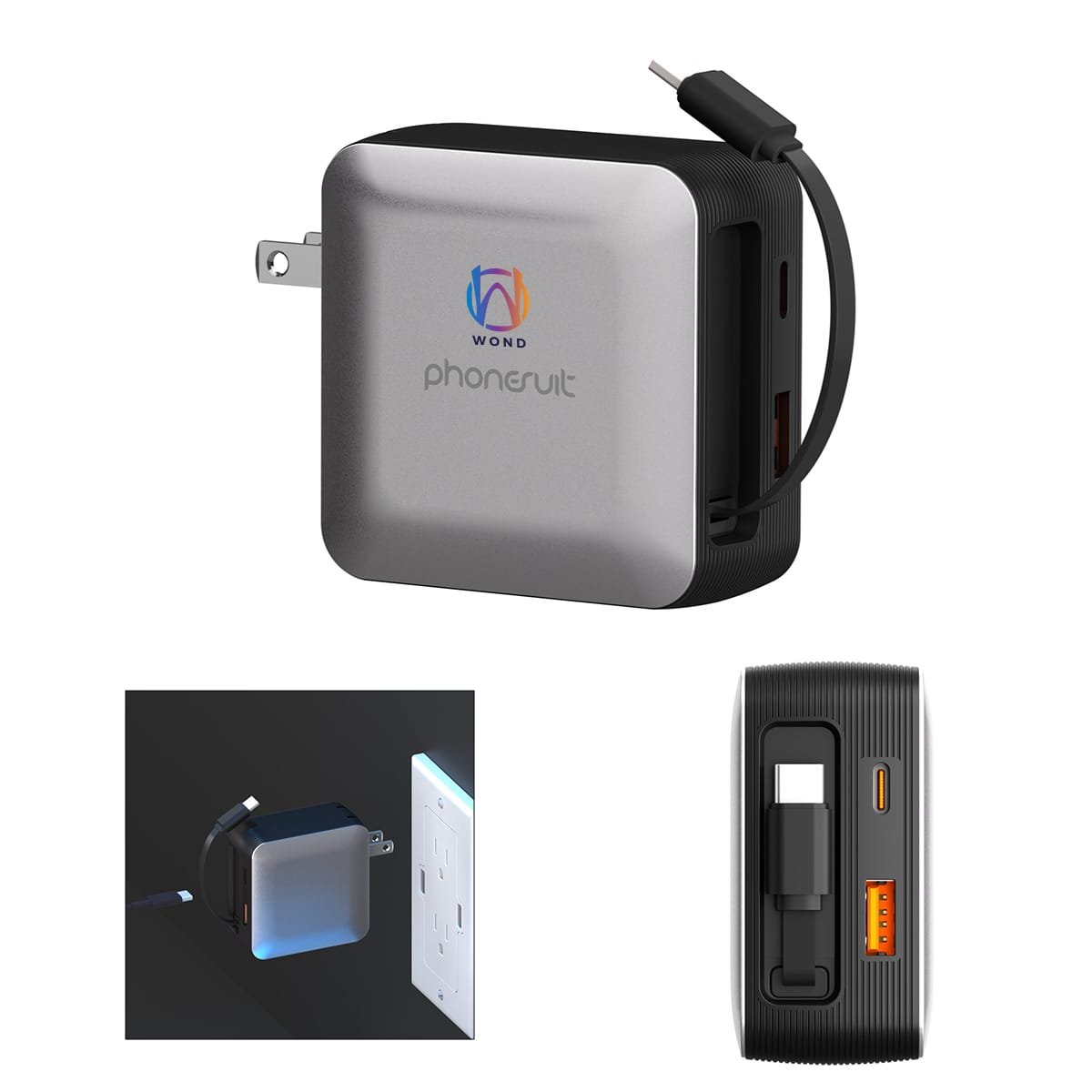 Custom Chargers with Logo | Wholesale Personalized Chargers ...